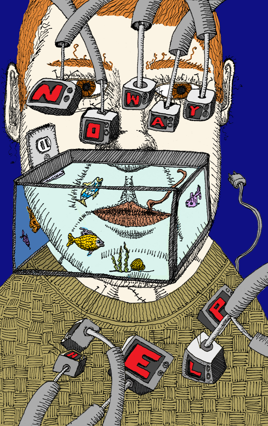 Pen and Ink drawings by Allyson Todd-Howe | Editions Printing